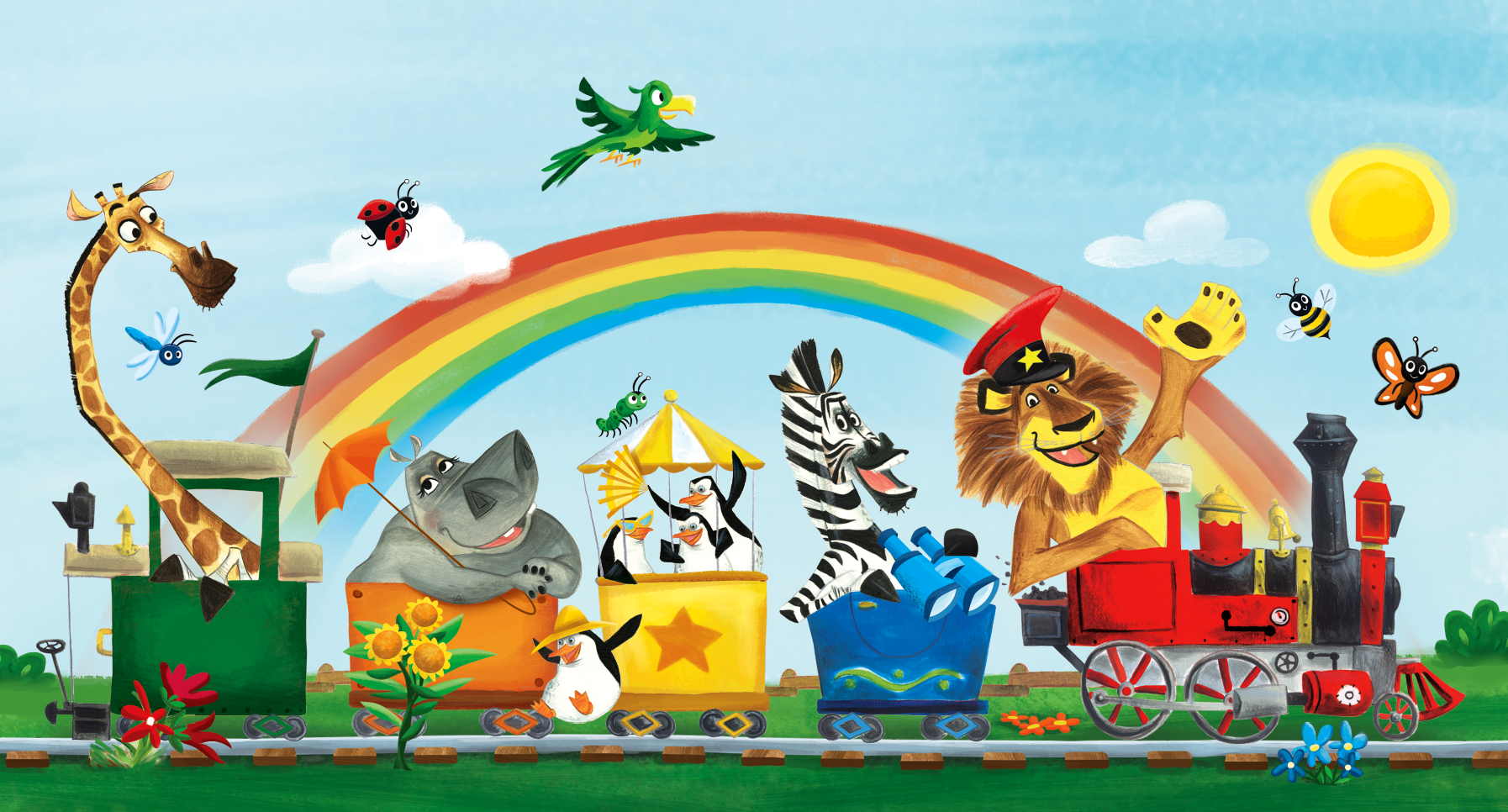 The Color Train - DreamWorks by Shawn Finley