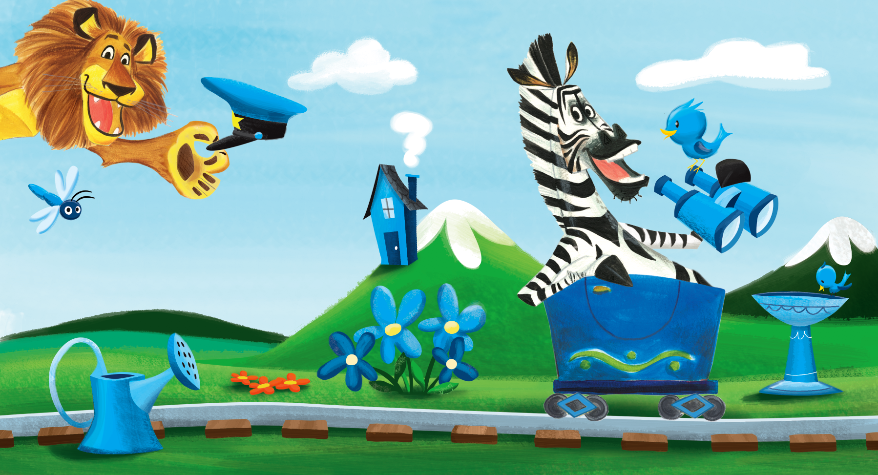 The Color Train - DreamWorks by Shawn Finley