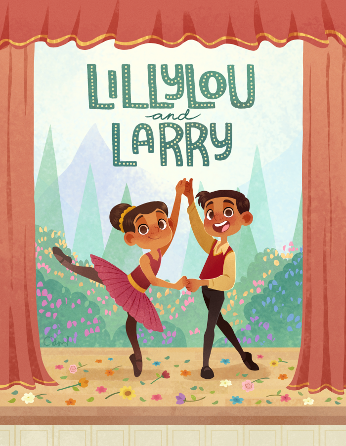 The Imagined Book Cover 2025 challenge, Prompt: Lillylou and Larry by ...