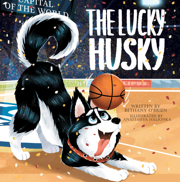 The Lucky Husky (Jonathan the Husky Book 1) by Anastasiya Halionka